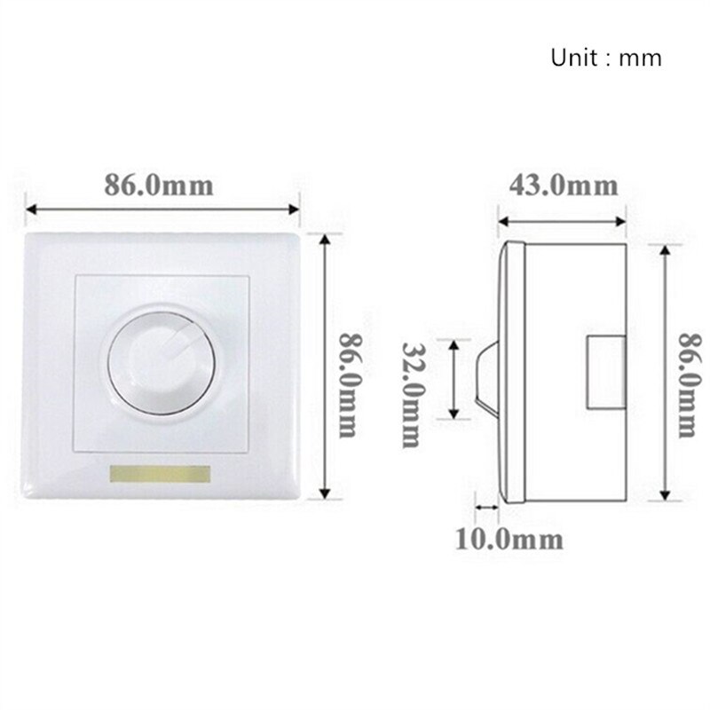 2PCS 200W LED Dimmer IR Knob Remote control switch... – Grandado