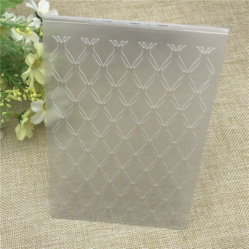 Diamond Plastic Embossing Folders for DIY Scrapboo... – Grandado