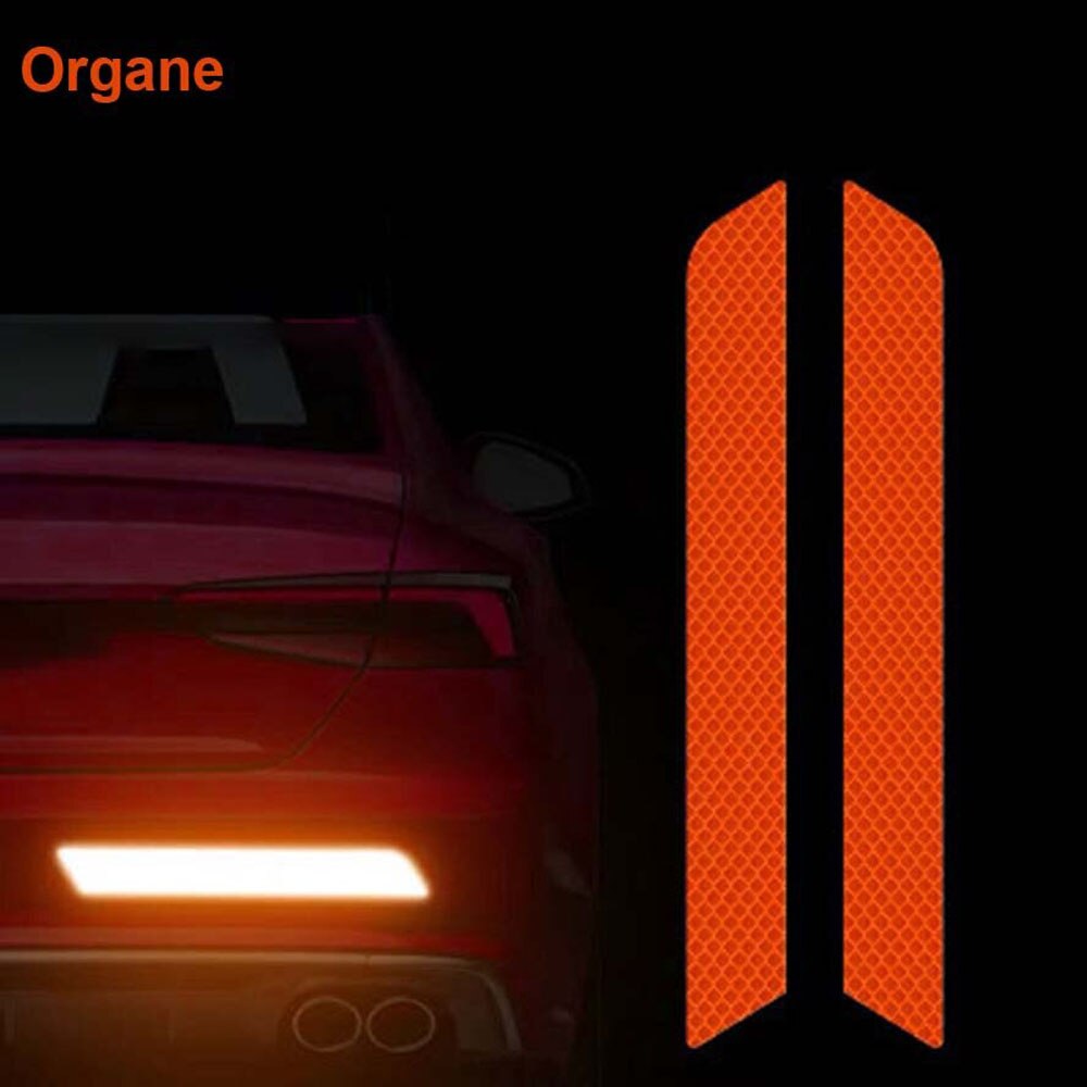 1 Paar Reflecterende Veiligheid Waarschuwing Strip... – Grandado