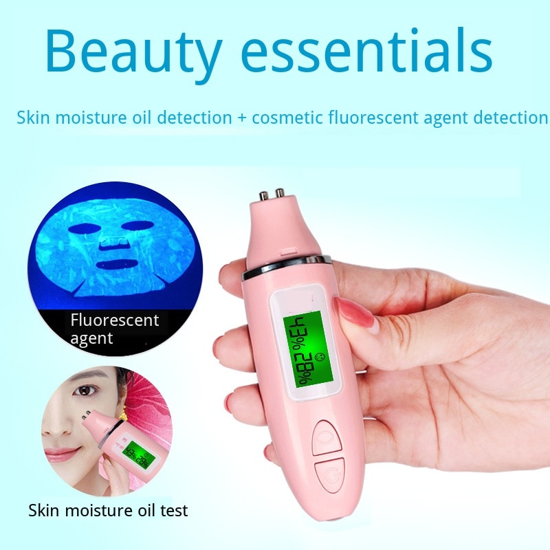 Precieze Detector Huid Olie Vocht Tester Lcd Digit... – Grandado