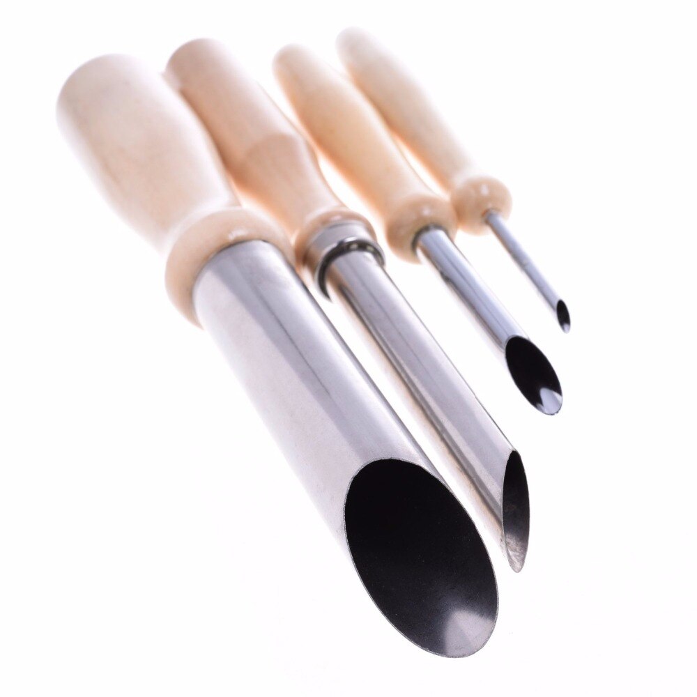 4Pcs Pottery Clay Tools Round Hole Sludge Cutter P... – Grandado