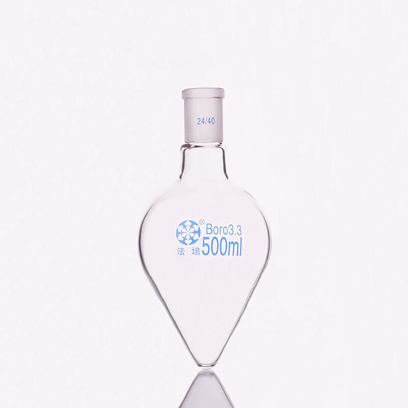 Peervormige kolf, capaciteit 500ml, gewricht 24/40... – Vicedeal