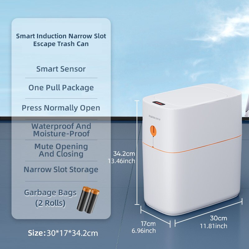 Automatic Trash Bin Smart Trash Can Home Intellige... – Grandado