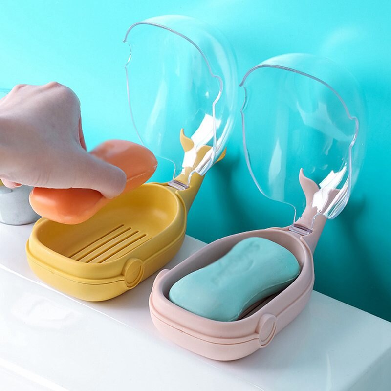 Drain Soap Box Bathroom Hand Washing Soap Holder C... – Grandado