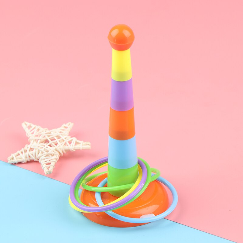 Hoop Ring Toss Plastic Ring Toss Garden Game Toy O... – Grandado