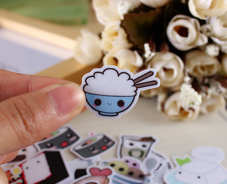 36pcs/lot Cute food Sticker Diy Album Scrapbooking... – Grandado
