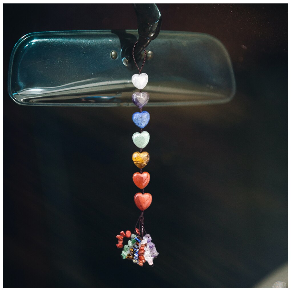 Crystals Stone Hanging Rope Decoration DIY Crafts ... – Grandado