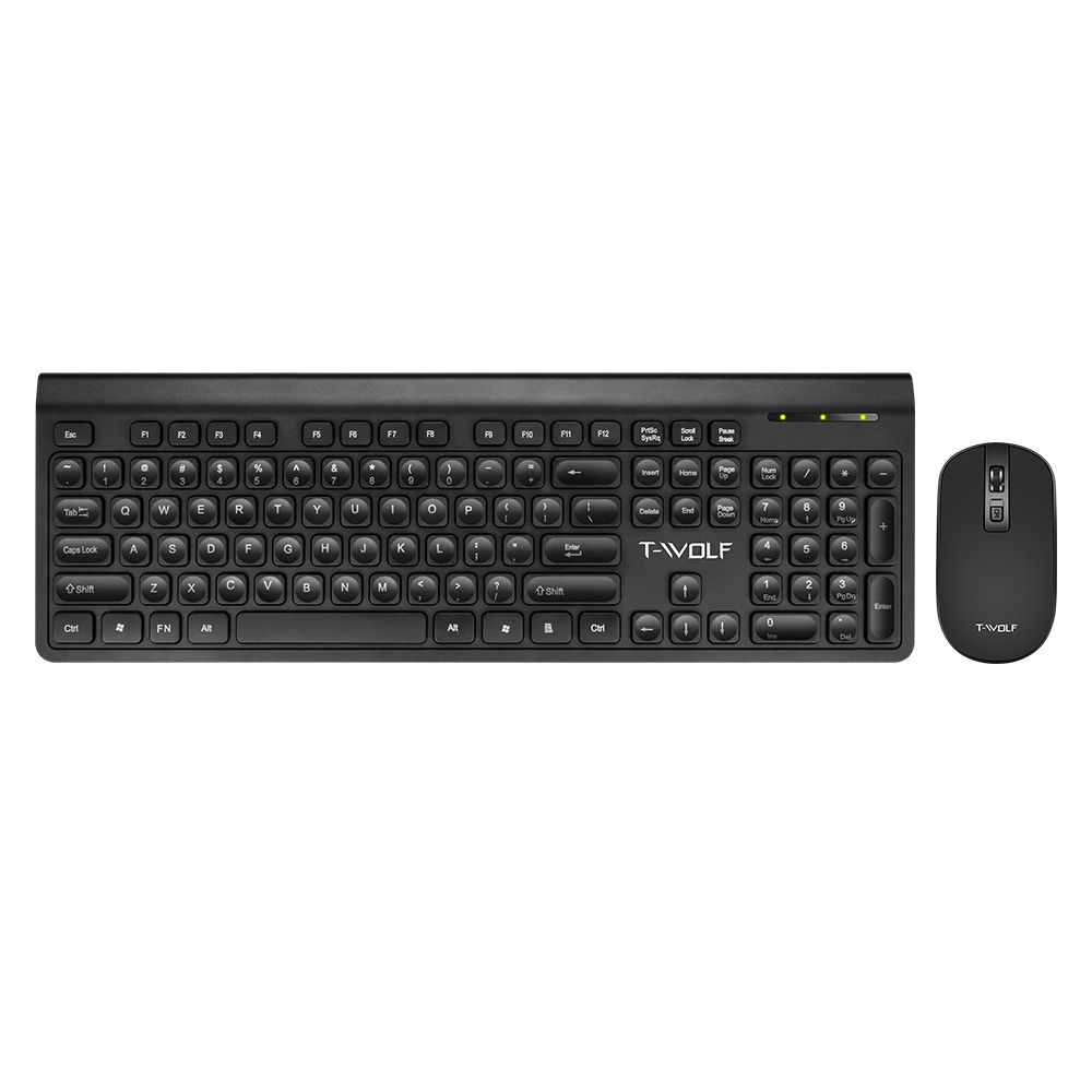 EAOR 104-key Wireless Keyboard and Mouse Combo Sli... – Grandado