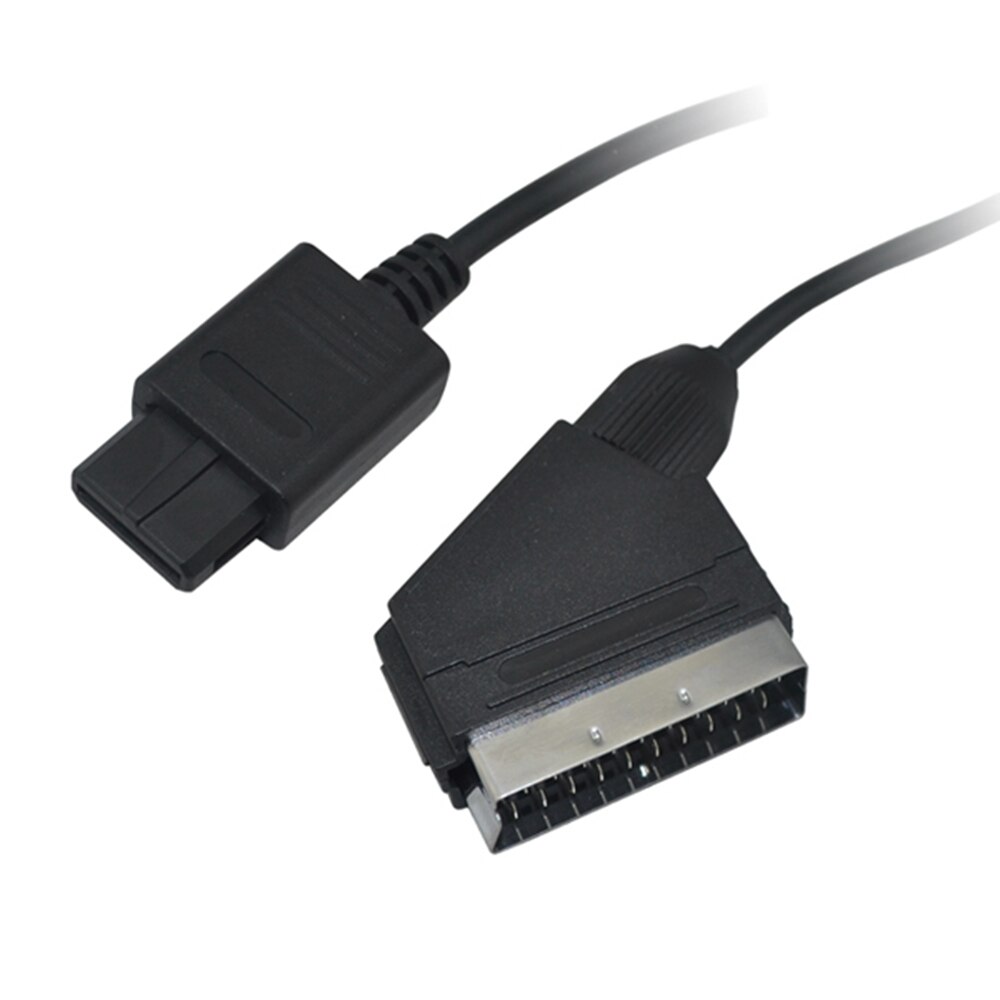 1,8 mt PVC RGB Scart Video AV Kabel mit führen Für... – Grandado