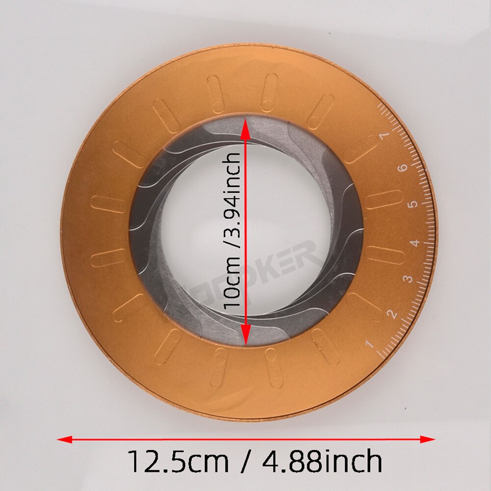 Rotating High-Precision Math Measuring Ruler Stain... – Grandado