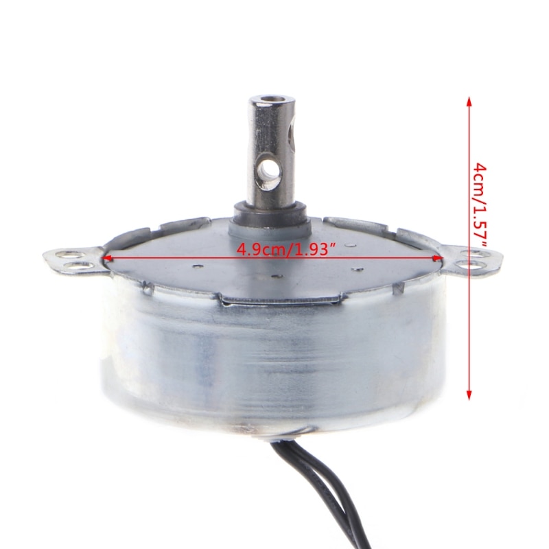 AC 220-240V Synchronous Motor Gearmotor 4W CW/CCW ... – Grandado