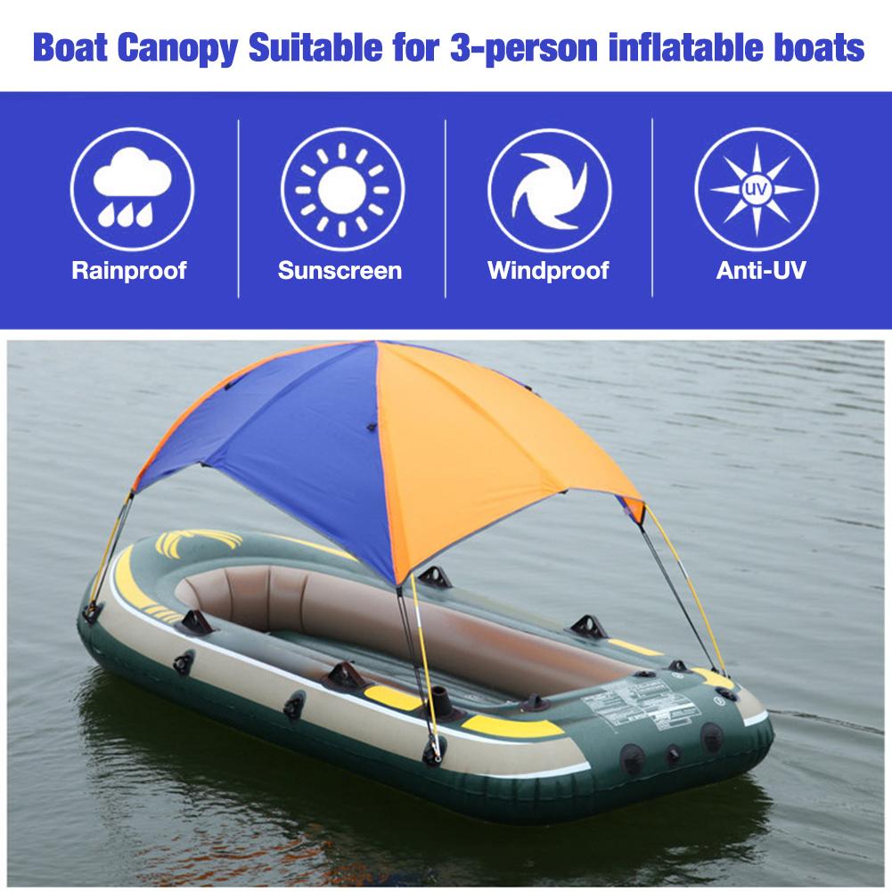 Improved 3-4 Person Boat Awning Fishing Sunshade R... – Grandado