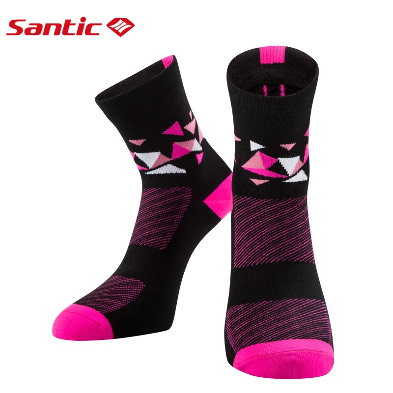 Santic Antiseptic Pink Socks Running Marathon Bike... – Vicedeal