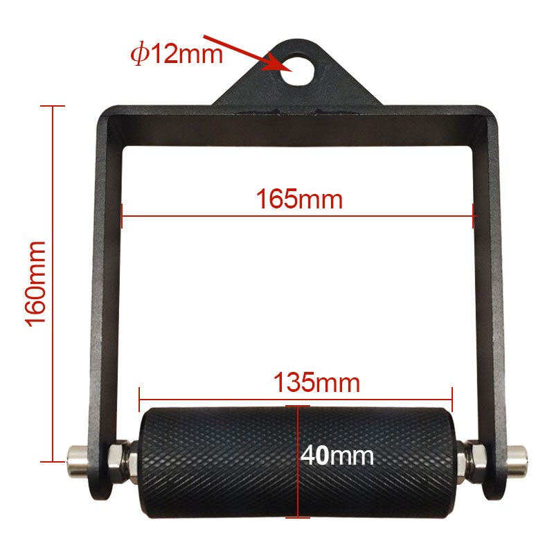 Fitness Lat Pull Down Bar D-Handle Grip Pulley Cab... – Grandado