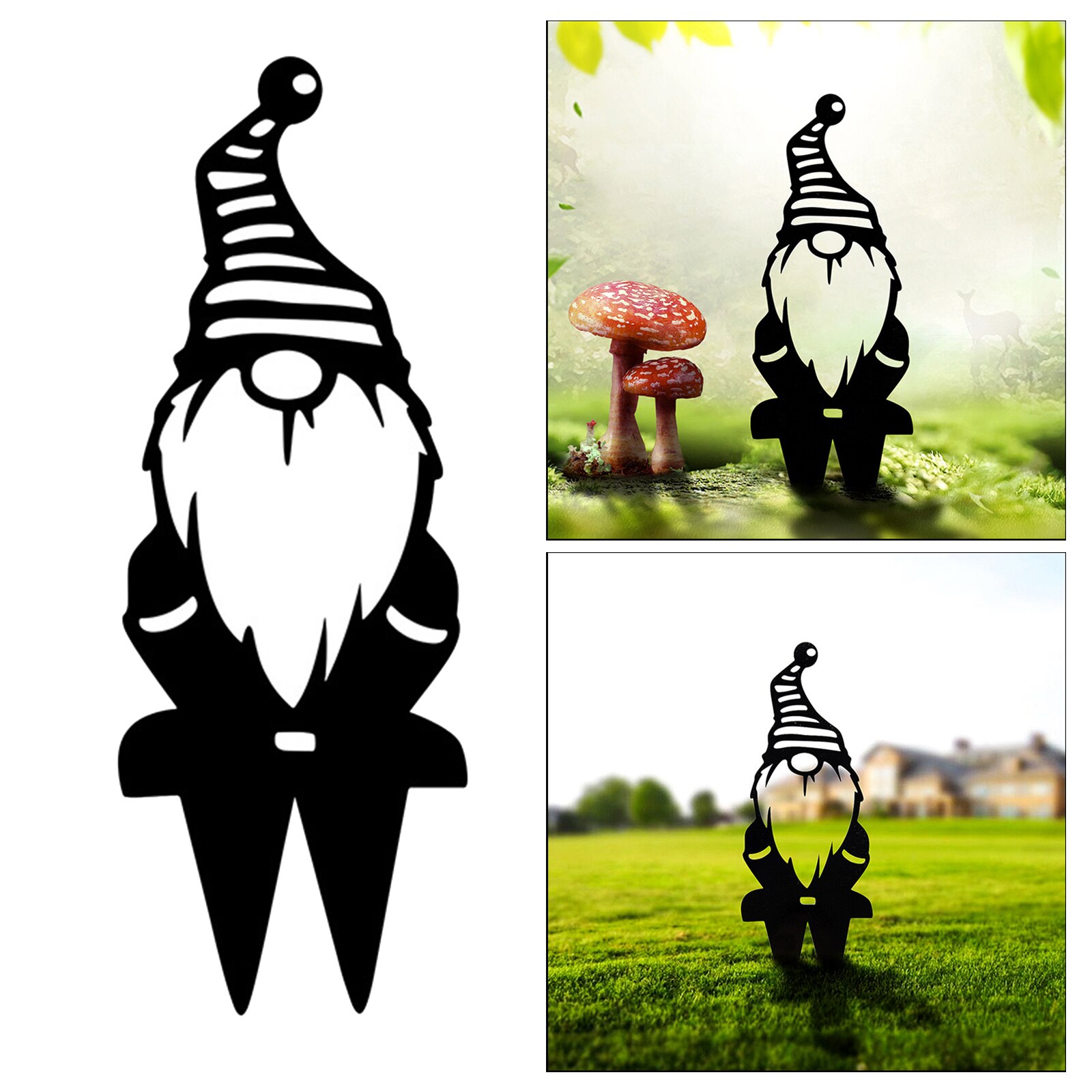 Metalen Grond Plug Home Tak Gnomes Plug-In Leuke S... – Grandado