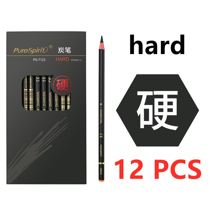 12 pcs/box pencil 2B to 14B Full range of art penc... – Grandado