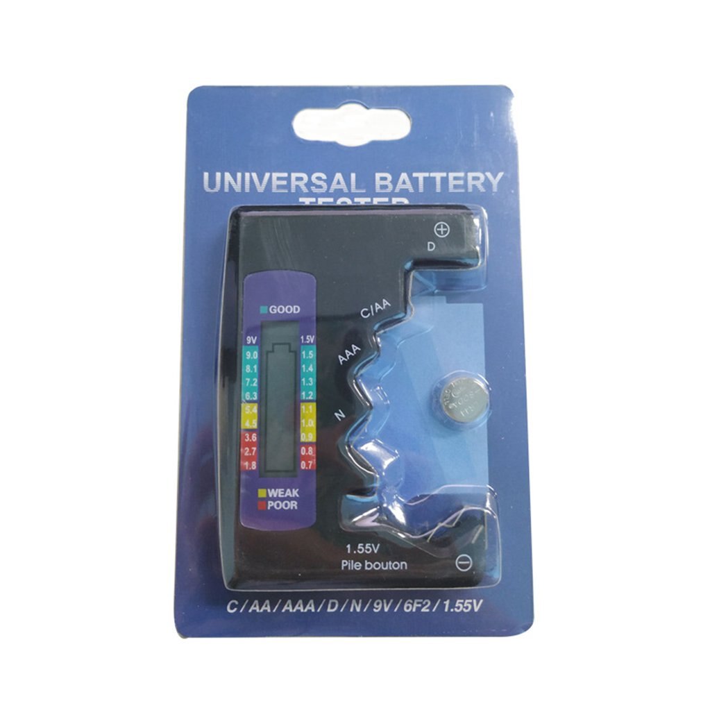 Battery Tester Battery Fuel Detector Dry Battery D... – Grandado