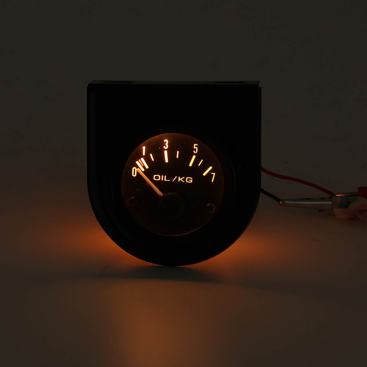 Universal Car Oil Pressure Gauge 0-7kg/cm Yellow L... – Grandado