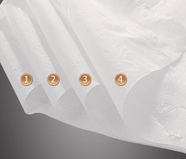 White Toilet Paper Toilet Roll Tissue Roll 4-Ply P... – Grandado