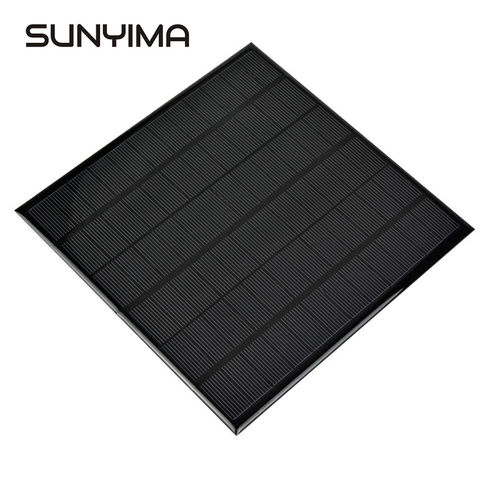 SUNYIMA 18V 4.5W Polycrystalline Solar Panel Photo... – Grandado