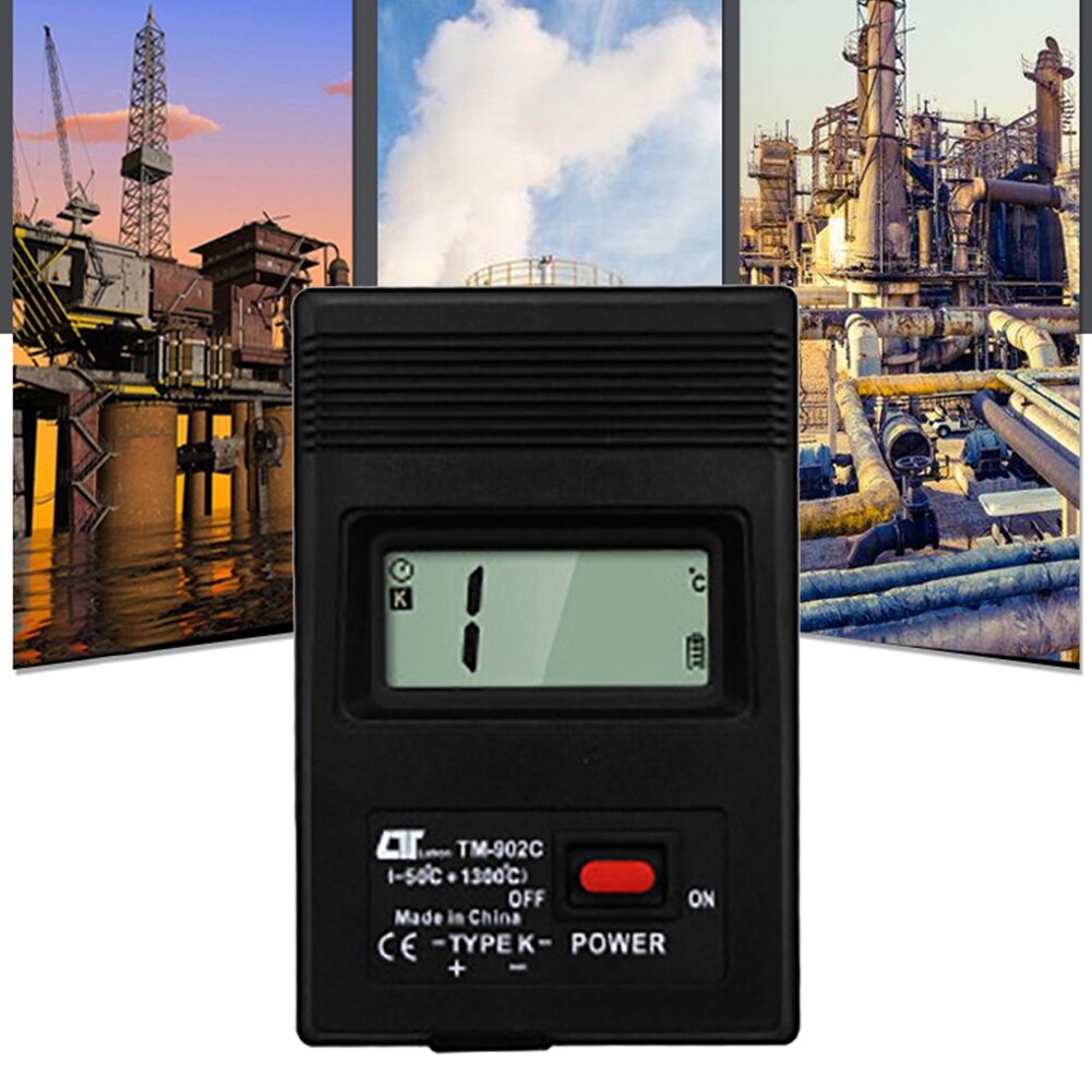 Digital Temperature Meter TM902C LED K Type Thermo... – Grandado