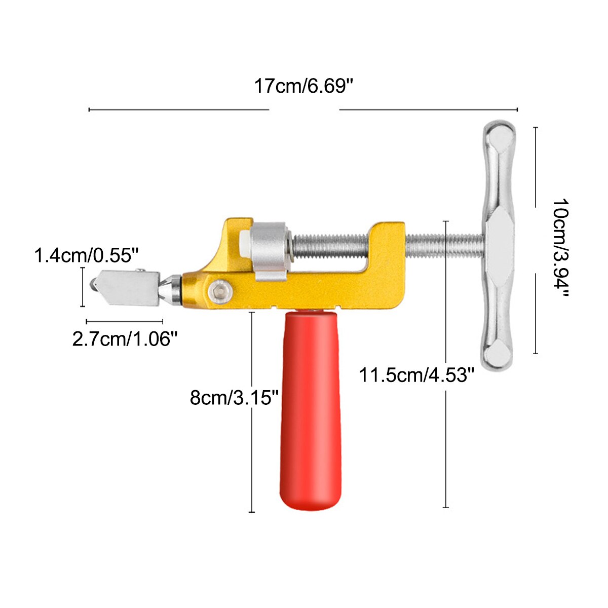 2 In 1 Glassnijder Olie Vullen Glide Glazen Tegel ... – Vicedeal