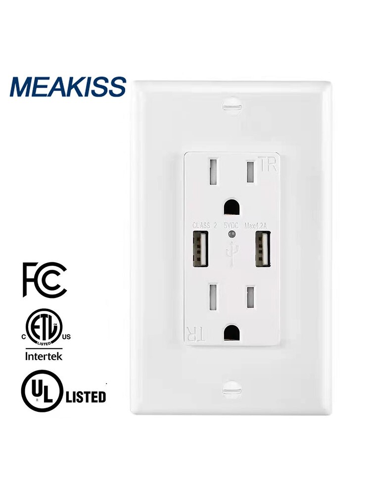MEAKISS USB socket 5V 4.2A fast charging appliance... – Grandado