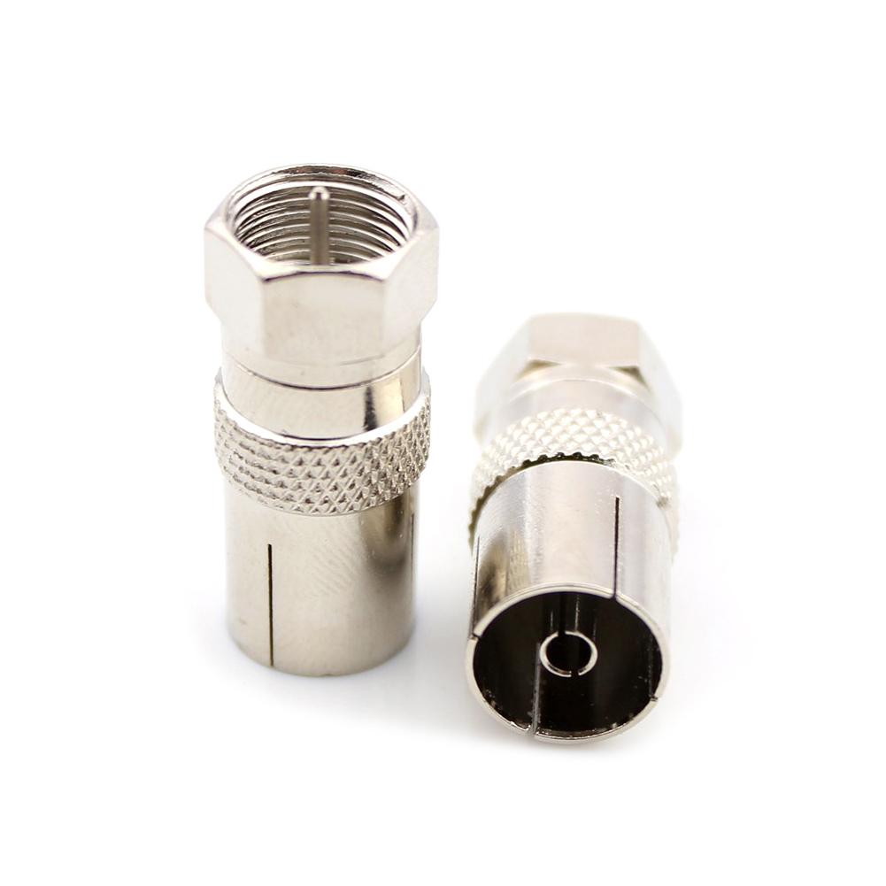 1Pcs F Type Male Plug Connector Socket to RF Coax ... – Vicedeal