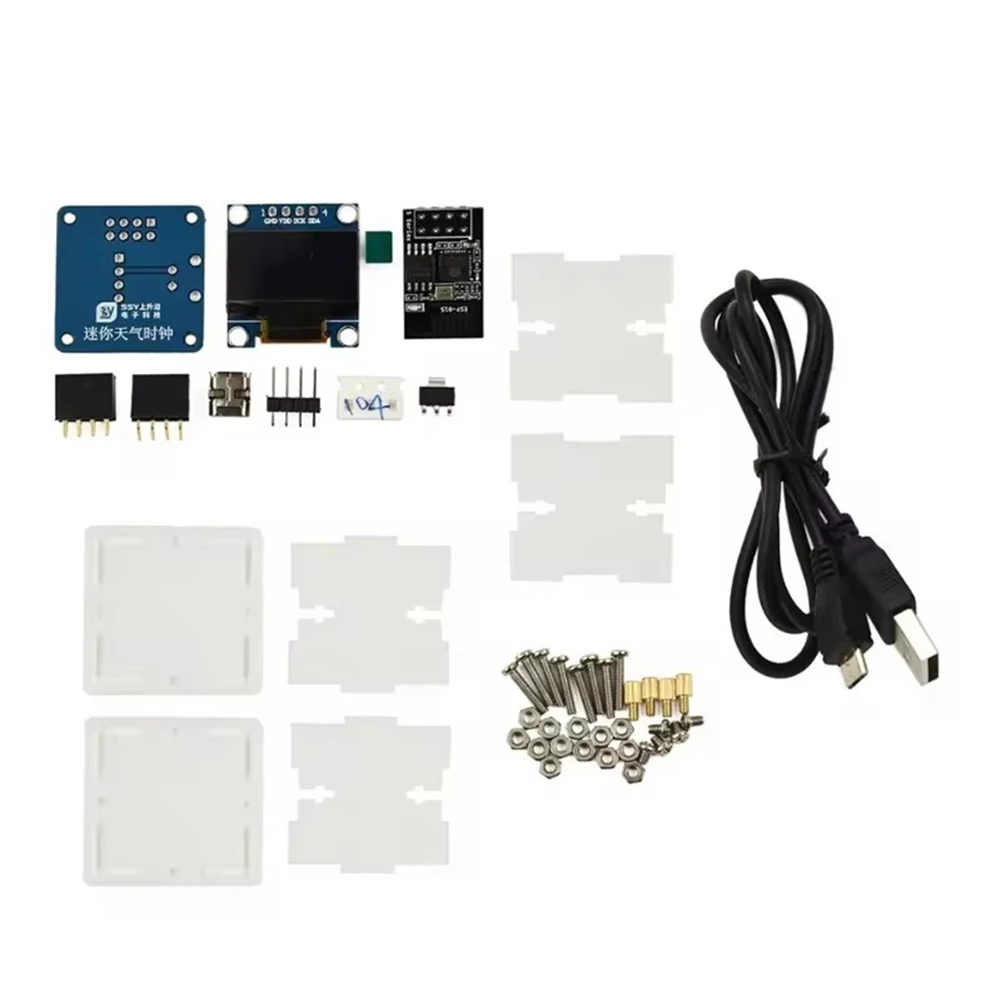 1 Set DIY Mini Weather Station Kit With USB Power ... – Grandado