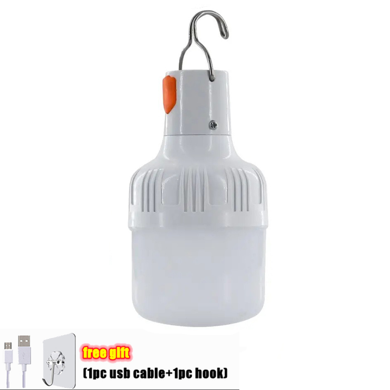 1pc utendørs usb-oppladbare led-lamper 60w nødlys ... – Vicedeal