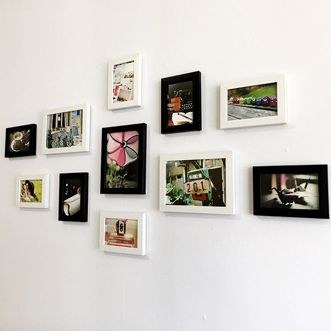 Fahsion Picture Frame Wooden Mini DIY Family Frame... – Grandado