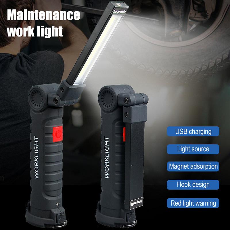 Linterna de luz de trabajo, luz LED recargable, lu... – Grandado