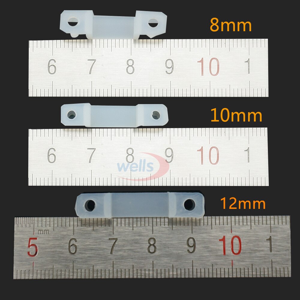 Clip de silicona para tira de luces led, conectore... – Grandado