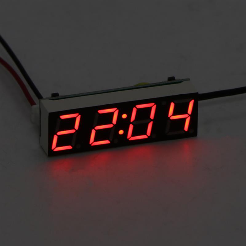 Car LED Display Electric Digital Clock Thermometer... – Grandado