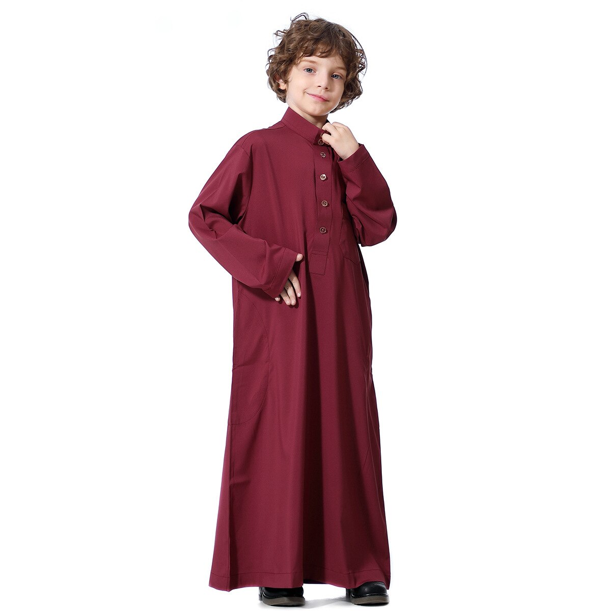 autumn muslim children plus size Jubba Thobe S-3XL – Grandado