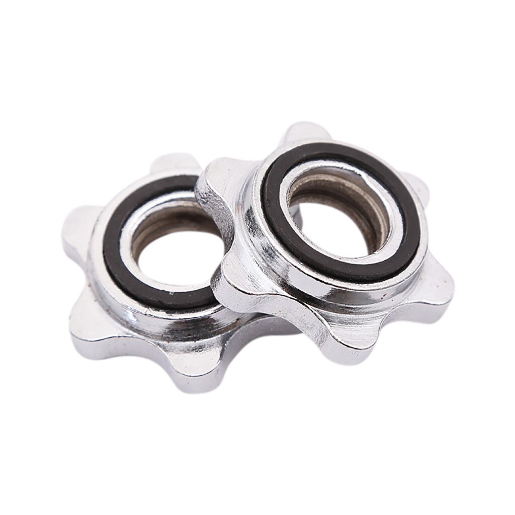2PCs Metal Dumbbell hex nut Spinlock Collars Dumbb... – Grandado