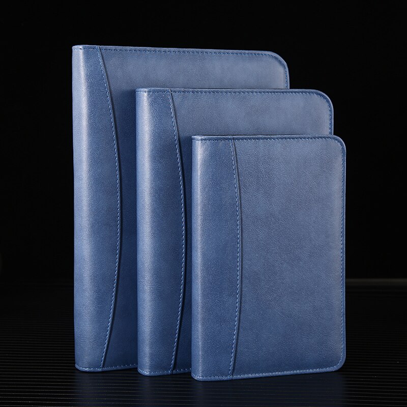 A5 office business portfolio manager padfolio zipp... – Vicedeal