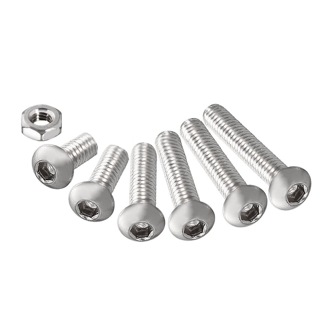 Kit de boulons à tête hexagonale en acier inoxydab... – Grandado