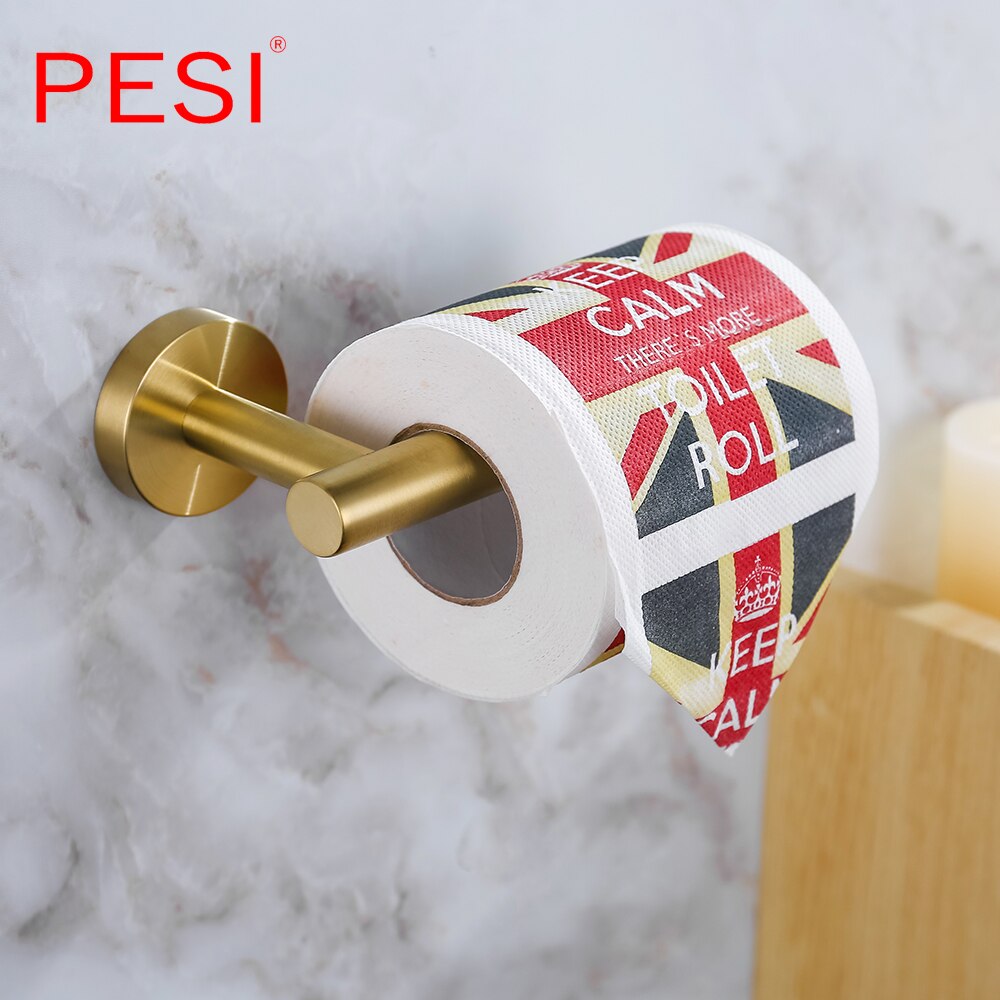 Toiletrolhouder Tissue Roll Holder Hanger Matte Bl... – Grandado