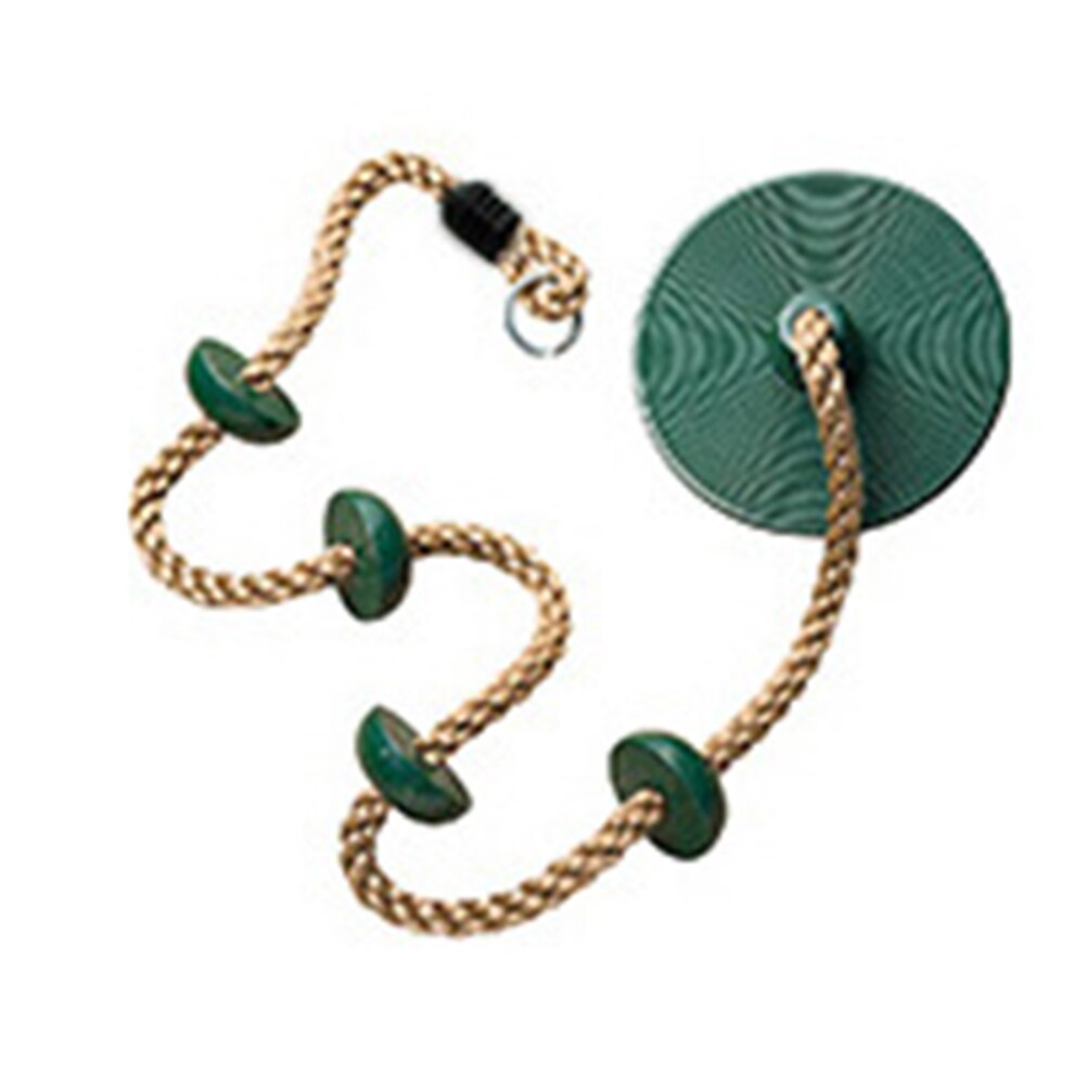 Tree Climbing Rope Disc Swing Seat Set Outdoor Pla... – Grandado