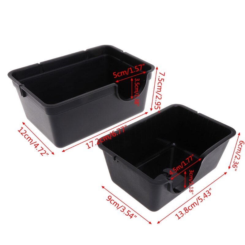 1pc reptil box gömställ hål vatten matare spindel ... – Grandado