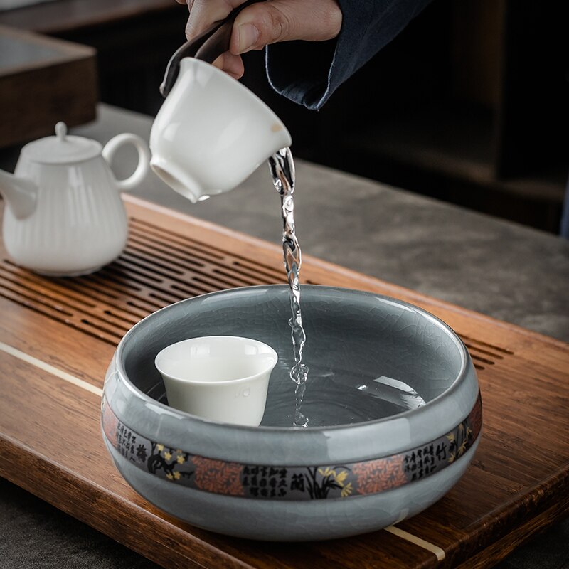 Extra Large Tea Wash Pen Wash Water Bowl Wash Tea ... – Grandado