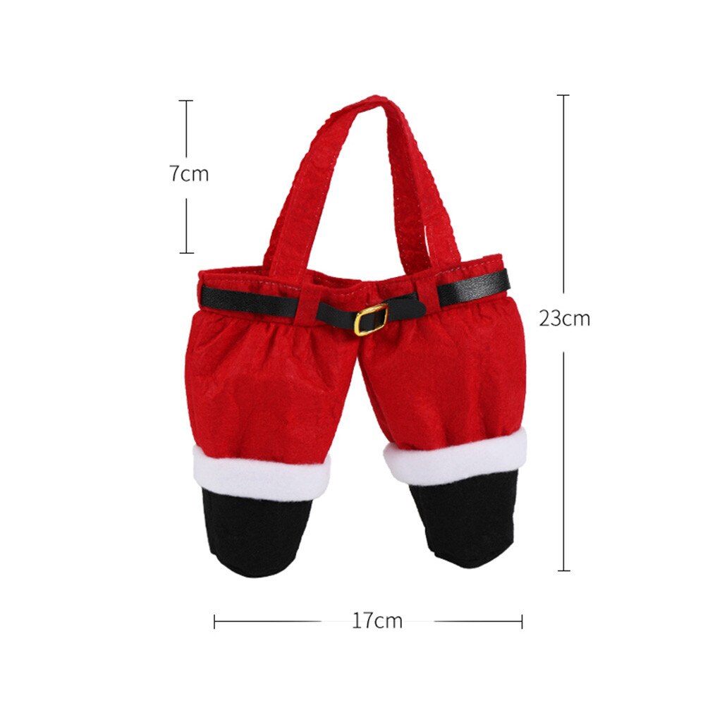 2 Stuks Kerstman Elf Kleding Broek Kerst Snoep Zak... – Grandado