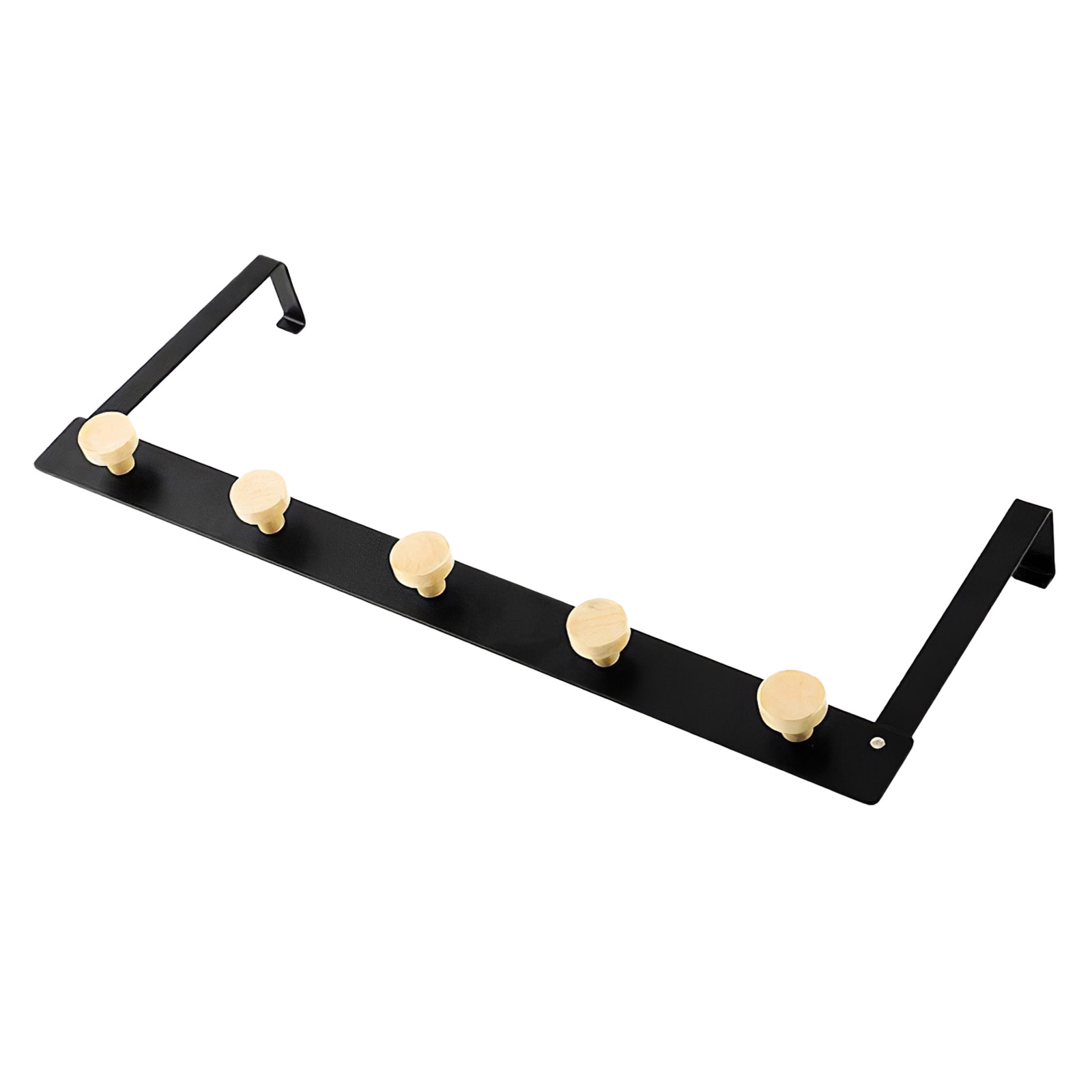 Wrought Iron Door Back Hook Punch Free Coat Shelf ... – Grandado