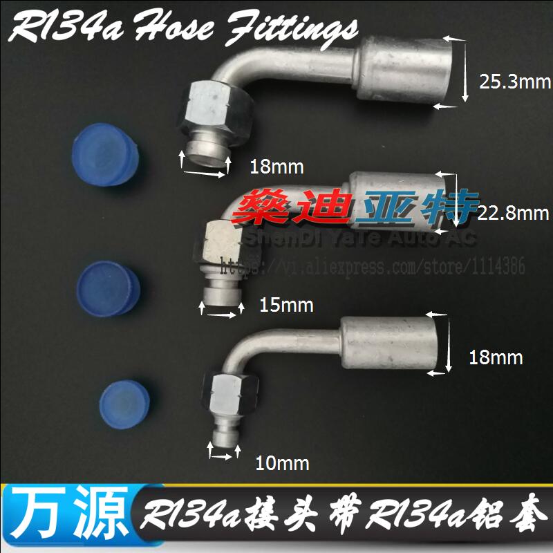 (6 pcs )(curved) Automotive air conditioning alumi... – Grandado