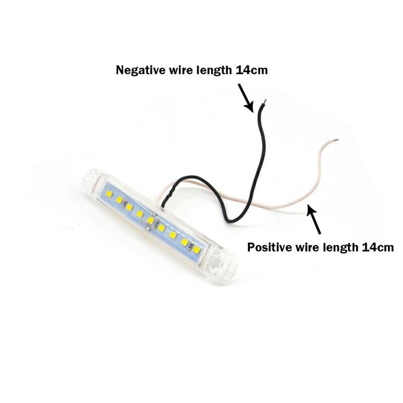 30x 12V-24V 9 LED Side Marker Brake Turn Signal In... – Grandado