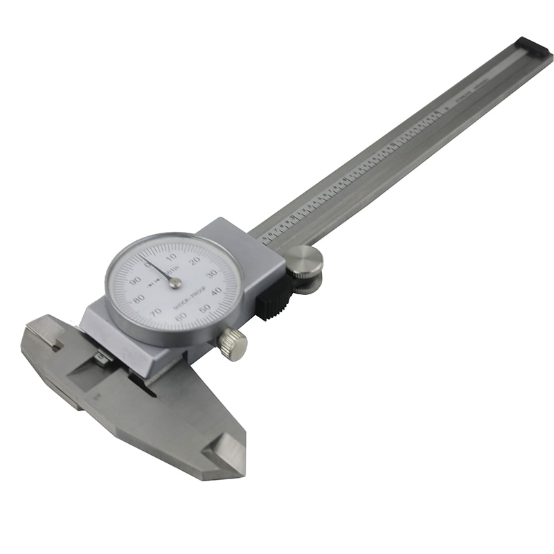 0-6" Inch Dial vernier caliper 6 inch .001" Shock ... – Vicedeal