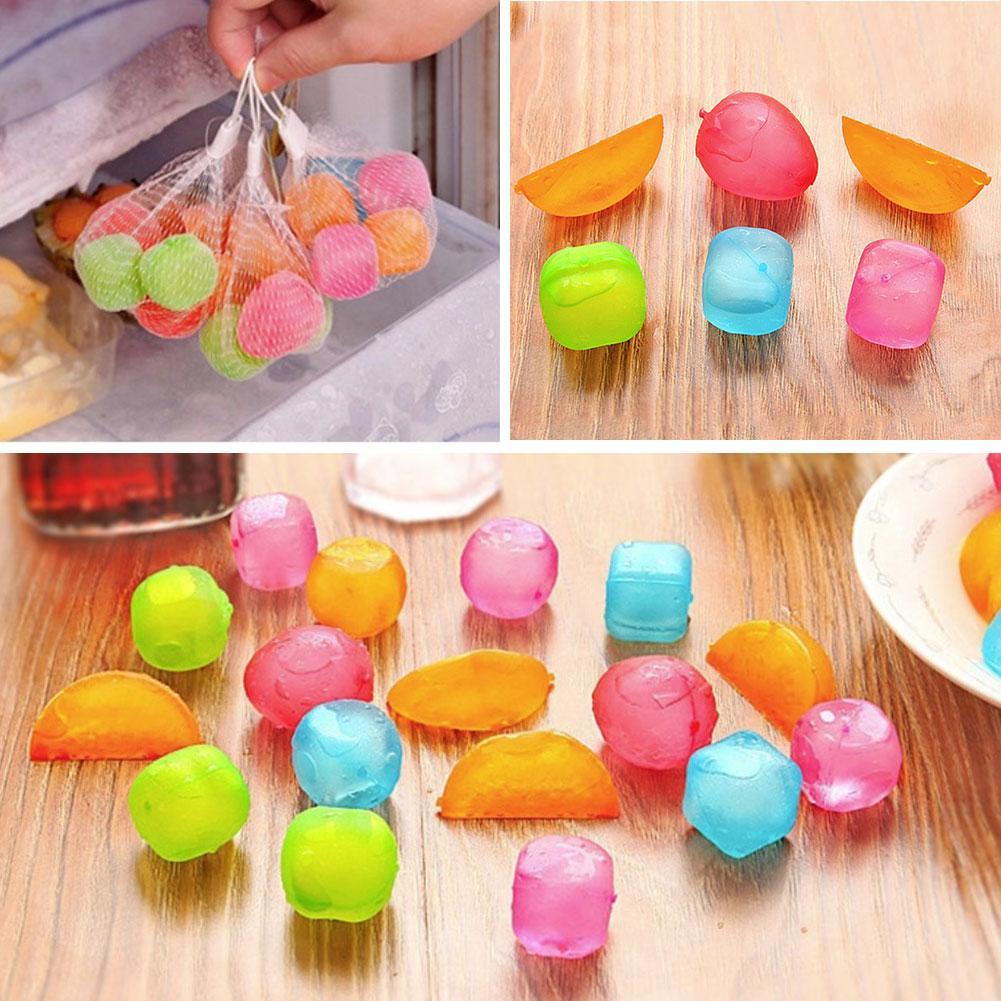 6 Stks/set Fruit En Vierkante Herbruikbare Ijs Pel... – Vicedeal