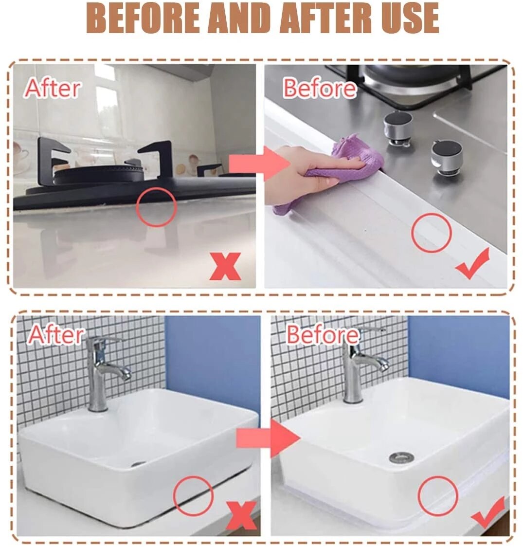 PVC Waterproof Wall Sticker Self Adhesive Sink Sto... – Vicedeal