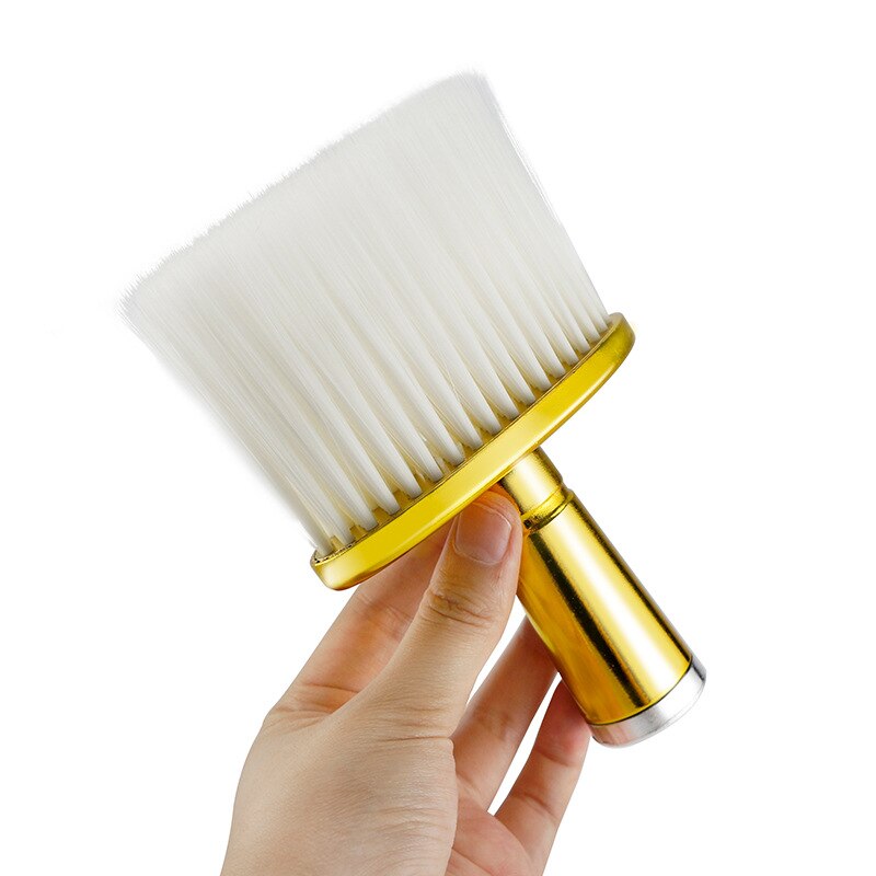 4 Color Electroplated Handle Neck Sweeper for Hair... – Vicedeal